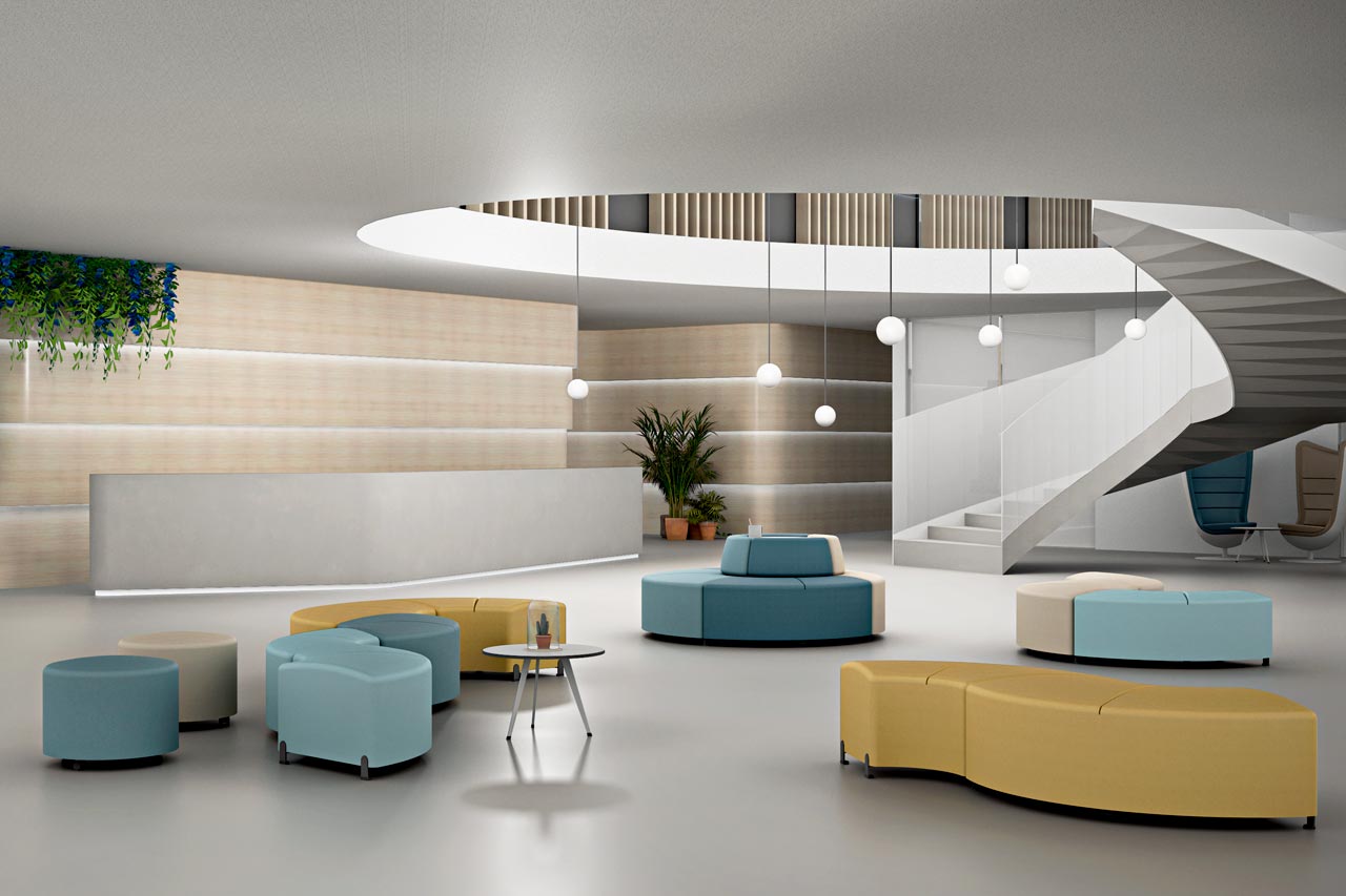 Work Cafe. Coffice spaces that encourage collaboration at work